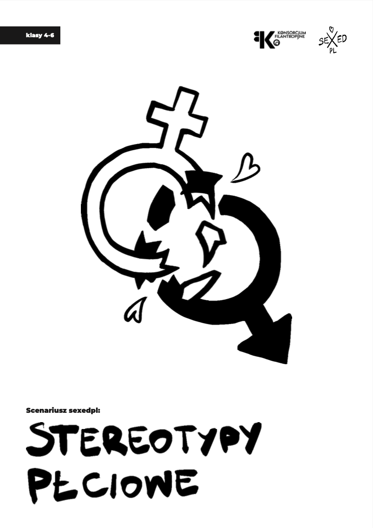 Stereotypy płciowe - Lekcje bez tabu - scenariusze lekcji dla szkół